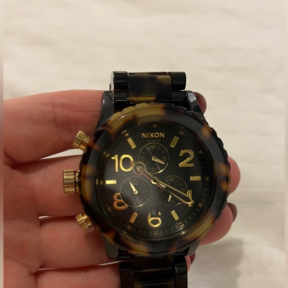 Nixon | Accessories | Nixon Tortoiseshell Watch | Poshmark